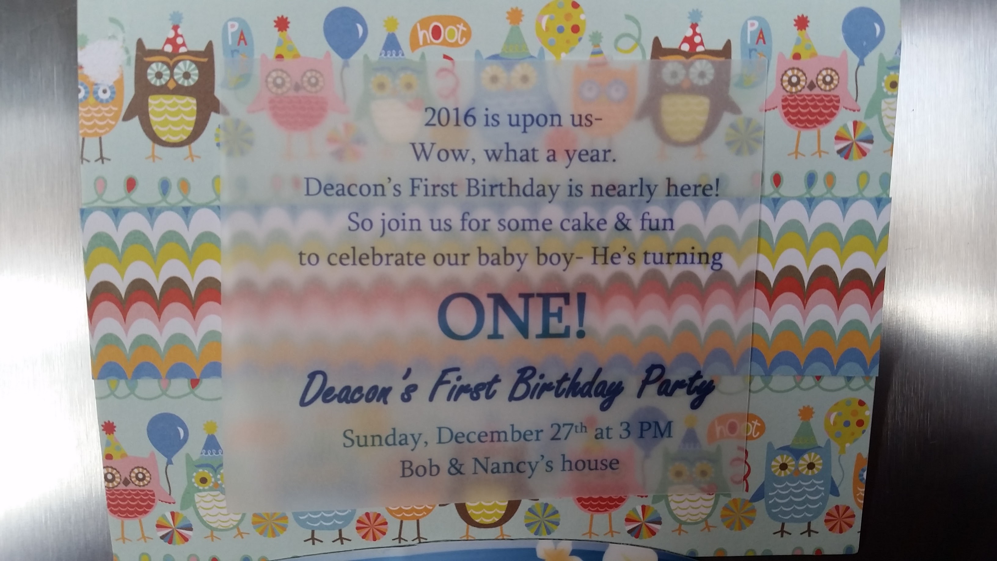 DIY birthday invites – life, love & little boys